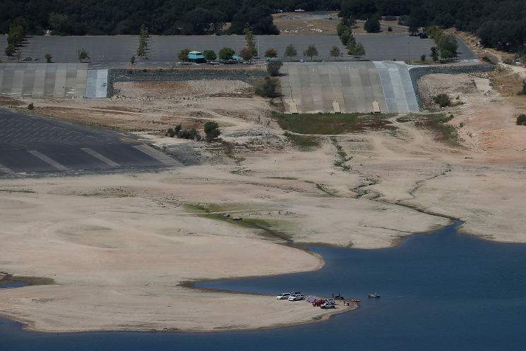 Folsom Lake Before And After